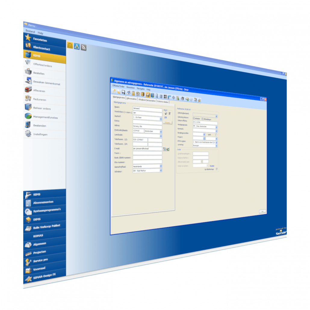 KIMS-Sales basis | Simar